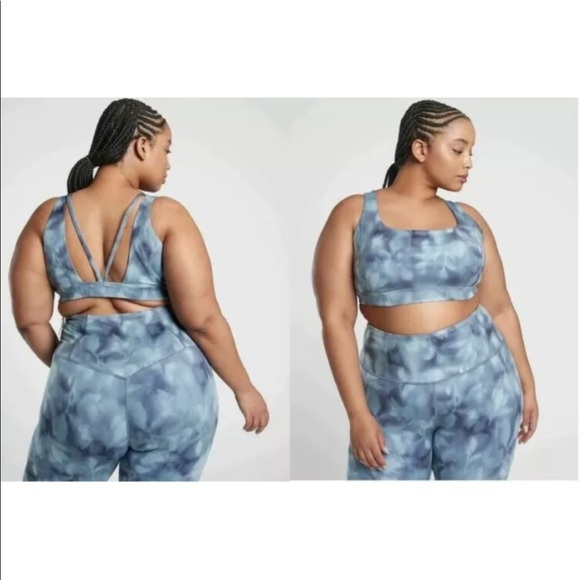 Athleta | Intimates & Sleepwear | Athleta Exhale Printed Bra Serene ...